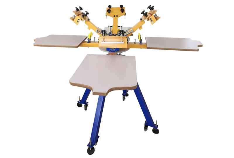 Screen printing machine can be used for what industries?
